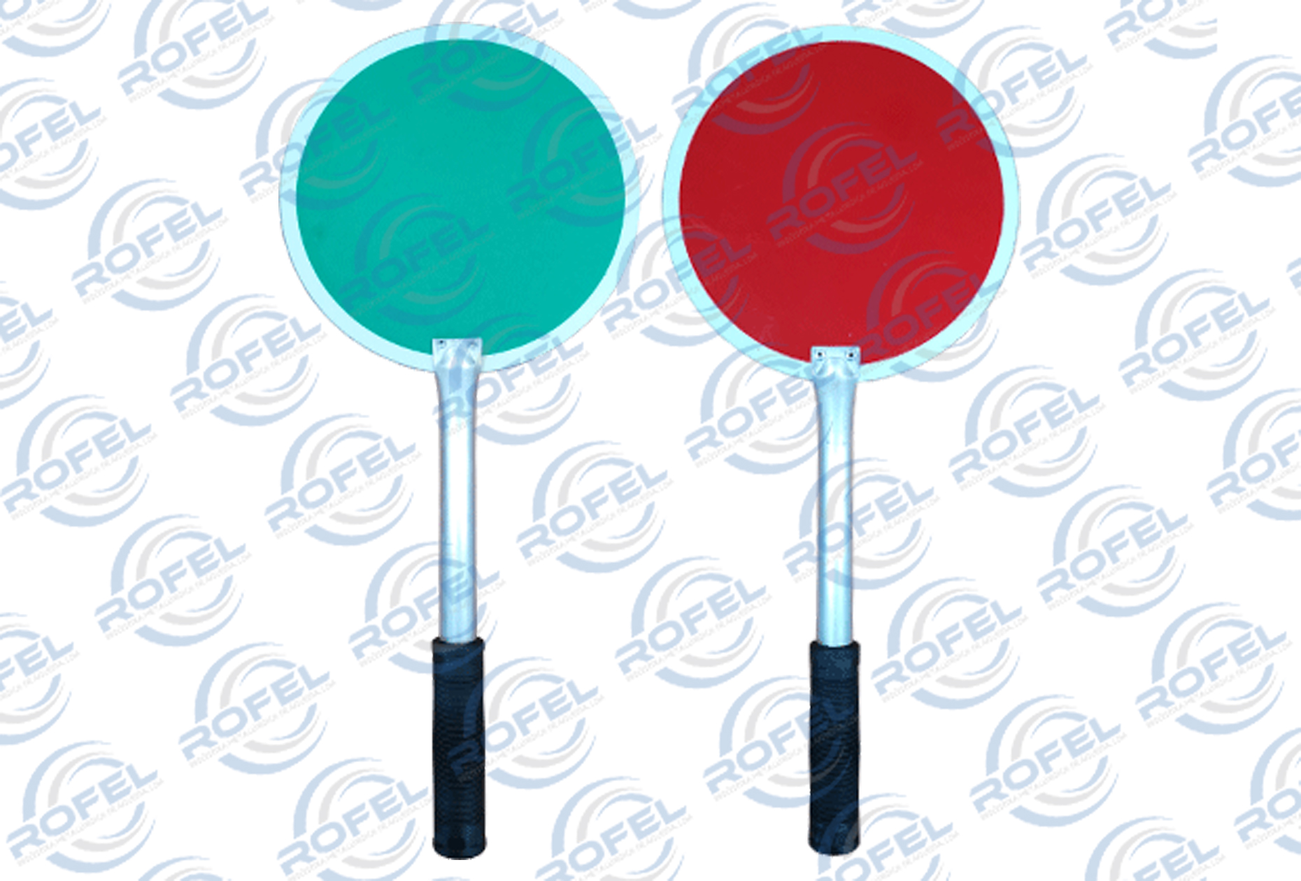 Traffic Racket Aluminum 220mm (Red/Green) – Rofel